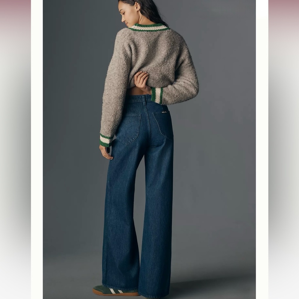 Rolla's Studio Flare High-Rise Jeans - Gem